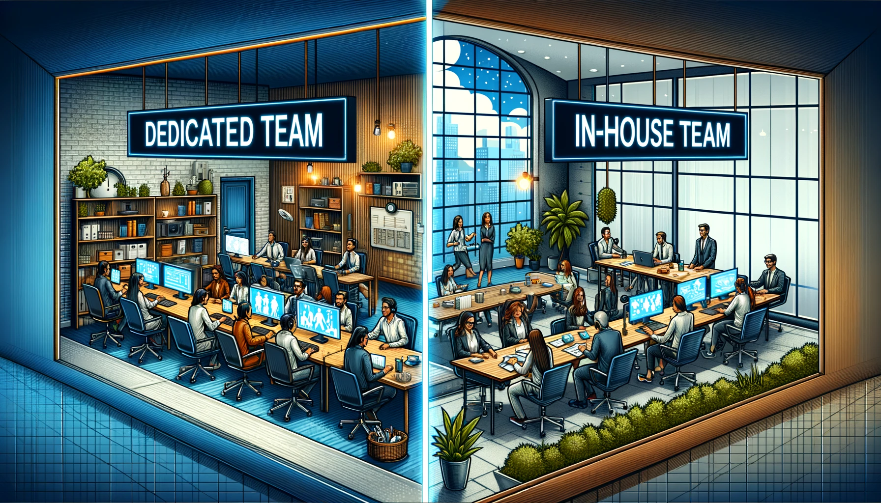 Dedicated Teams vs. In-House Development: Choosing the Right Approach ...
